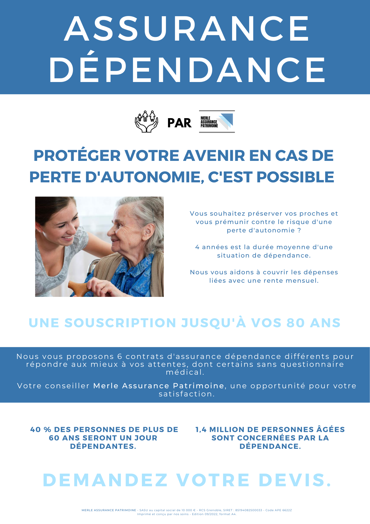 Demandez votre devis - Assurances Dépendances